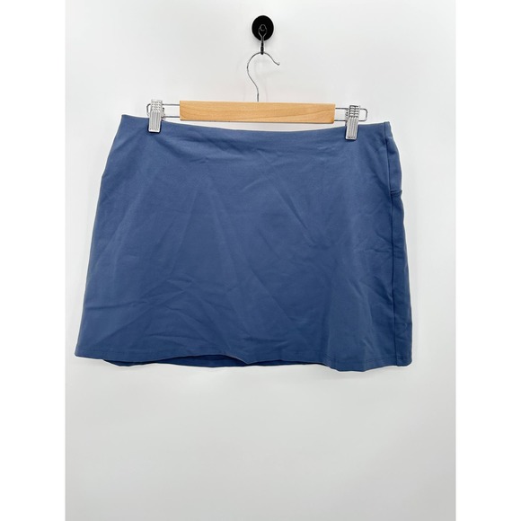 Calia By Carrie Underwood Shorts Calia Skirt Women Large Nwt Blue Ardosia Slate Essentials